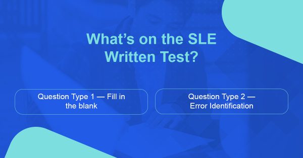 What is the SLE Test of Written Expression? - LRDG