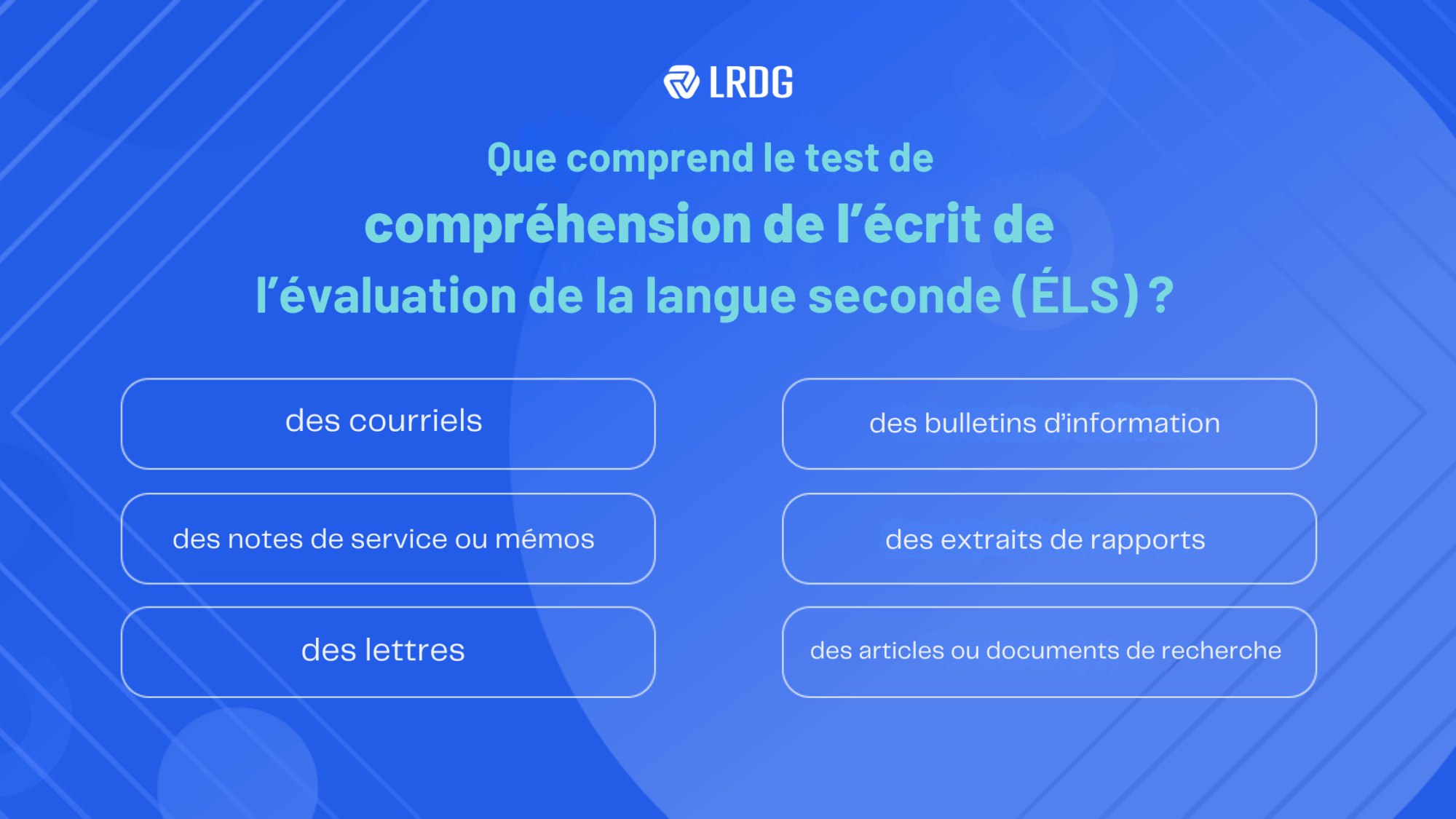 Compréhension de l’écrit : format et exemples | ÉLS